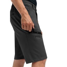 Maier Sports Herren Outdoorhose &raquo;Nil Short Loop&laquo; Herren Shorts, kurze Wanderhose, Outdoorhose 4 Taschen, Regular Fit schwarz 50, Normalgr&ouml;&szlig;en