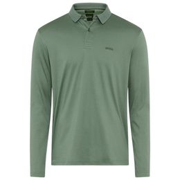 BOSS Green Herren BOSS Green Langarm-Poloshirt &raquo;Pirol&laquo; Langarm, regular fit, Logo-Stickerei M