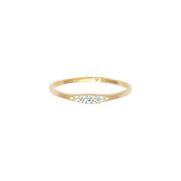 Elli DIAMONDS Damen Elli DIAMONDS Verlobungsring &raquo;Verlobungsring Diamant (0.09 ct) 925 Silber&laquo; gold