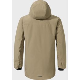 Sch&ouml;ffel Sch&ouml;ffel Damen Langjacke &raquo;Urban Ins Parka Style Crivat MNS&laquo; mit Kapuze braun 50