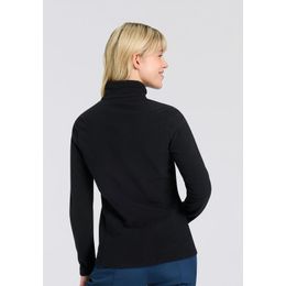 CMP Damen CMP Fleecejacke &raquo;WOMAN JACKET&laquo; 1 Stk. tlg. w&auml;rmend, &Uuml;bergangsjacke schwarz 34