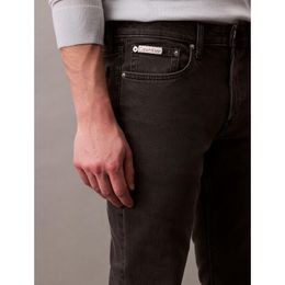 Calvin Klein Jeans Herren Slim-fit-Jeans &raquo;SLIM JEAN REGEN&laquo; Mit G&uuml;rtelschlaufen schwarz 38, L&auml;nge 34