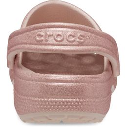 Crocs Damen Hausschuh &raquo;Classic Glitter Clog, Badesandale&laquo; , Sommerschuh, Schlappen, Schlupfschuh mit Glitzer verziert rosa 39