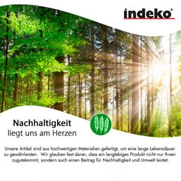 Indeko Gardinenstange &raquo;Ibiza&laquo; &Oslash; 16 mm 2 l&auml;ufig-l&auml;ufig Fixma&szlig; Innenlauf Komplett-Set inkl. Gleitern und Montagematerial silber Aluminium