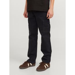 Jack & Jones Jack & Jones Junior Jungen Cargohose &raquo;JPSTKANE JJHARLOW CARGO NOOS JNR&laquo; schwarz 152, N-Gr