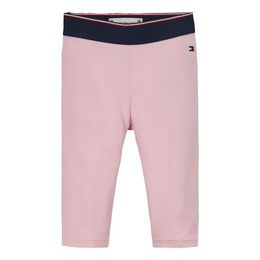 Tommy Hilfiger Jungen Leggings &raquo;GLOBAL STRIPE LEGG&laquo; mit Logo-Details rosa 80, N-Gr