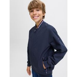 Jack & Jones Jack & Jones Junior Herren Bomberjacke &raquo;JJBROOK BOMBER JNR&laquo; ohne Kapuze blau 176