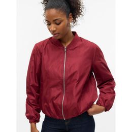 V&eacute;ro Moda Vero Moda Damen Outdoorjacke &raquo;VMLEE SHORT BOMBER JACKET GA&laquo; ohne Kapuze rot S