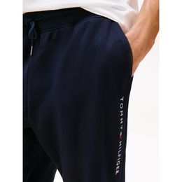 Tommy Hilfiger Underwear Herren Sweathose Lounge-Jogginghose, regular fit, elastischer Bund blau XXL (56), N-Gr