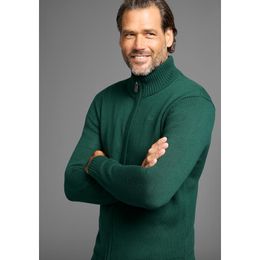 MAN'S WORLD Man's World Herren Strickjacke &raquo;neue Farben!&laquo; aus Baumwollmischung gr&uuml;n S (44/46)