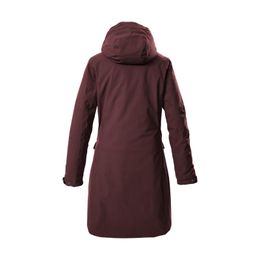 Killtec Damen Parka &raquo;KOW 18 WMN PRK&laquo; Wasser- und winddichter Parka, atmungsaktiv, verstellbare Details rot 36