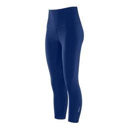 WINSHAPE Damen Leggings &raquo;7/8-Tights HWL317C&laquo; mit V-Shape Applikation und Core-Bund blau XXL, Normalgr&ouml;&szlig;en