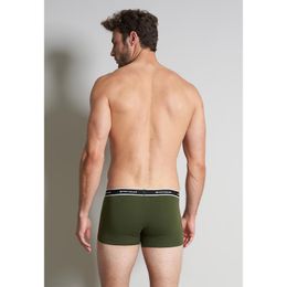 Tom Tailor Boxershorts »Kentucky« Packung, 2er Pack, 2 tlg., weich, bequem, basic, eng, atmungsaktiv, Logobund, Baumwollmix grün-dunkel-uni 4S 4S...