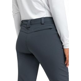 Maier Sports Damen Funktionshose &raquo;Charlotte&laquo; Damen Outdoorhose, elastische Hose mit Fleece Innenseite, Regular fit grau 46, Normalgr&ouml;&szlig;en