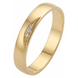 Firetti Kinder Trauring &raquo;Schmuck Geschenk Gold 375 Hochzeit Ehering "LIEBE"&laquo; Made in Germany, wahlweise mit oder ohne Brillanten gold