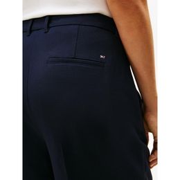 Tommy Hilfiger Curve Damen Anzughose &raquo;CRV PUNTO RLXD STRAIGHT PANT&laquo; in gro&szlig;en Gr&ouml;&szlig;en blau 46, N-Gr