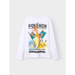 name it Jungen Langarmshirt &raquo;NKMAST POKEMON LS NREG TOP BOX NOOS SKY&laquo; 158/164