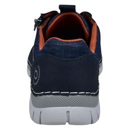 Bugatti Herren Bugatti Slip-On Sneaker , Freizeitschuh, Halbschuh, Slipper mit Kontrast-Rahmennaht blau 40