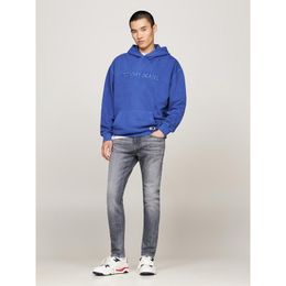 Tommy Jeans &raquo;Austin Slim Tapered&laquo; zum Kn&ouml;chel hin schmaler werdende Jeans mit mittlerer Leibh&ouml;he schwarz Denim/Jeans, Obermaterial: 99% Baumwolle, 1% Elasthan