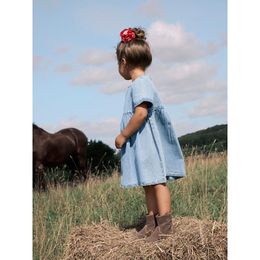 name it M&auml;dchen Jeanskleid &raquo;NMFGEMMA LOOSE DNM DRESS 4070-OV H&laquo; blau 104, N-Gr