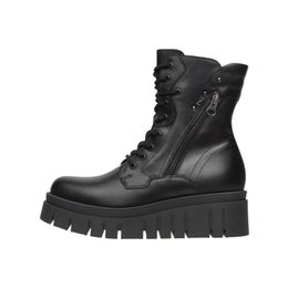 Nero Giardini Damen Schn&uuml;rstiefelette &raquo; Stiefelette Leder&laquo; schwarz 40
