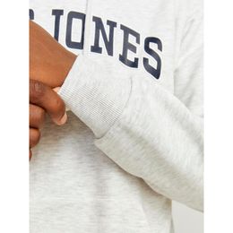Jack & Jones Jack & Jones Herren Kapuzensweatshirt &raquo;JJECALEB VARSITY SWEAT HOOD NOOS&laquo; grau XS