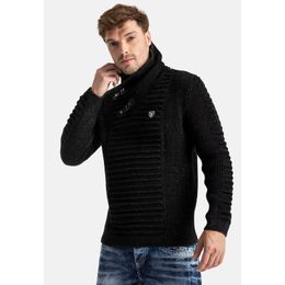 Cipo & Baxx Cipo & Baxx Herren Kapuzenpullover schwarz 3XL
