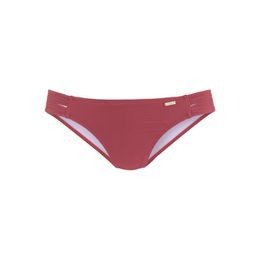 Sunseeker Damen Bikini-Hose &raquo;Fancy&laquo; aus Strukturware rot 34, N-Gr