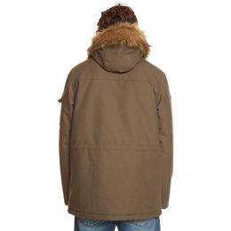 Quiksilver Parka »Long Trip« Major Brown XXL XXL Umweltfreundliches Material: Canvas aus...