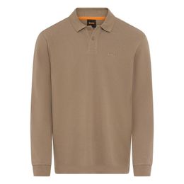 BOSS Orange Herren BOSS Orange Poloshirt &raquo;Petempestolong&laquo; mit Knopfleiste S