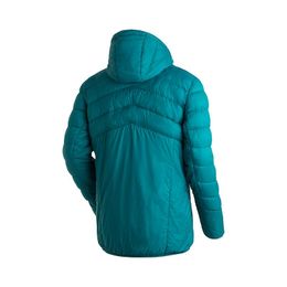 Maier Sports Damen Outdoorjacke &raquo;Loket M&laquo; Herren Wanderjacke, atmungsaktive Jacke mit Kapuze blau 56