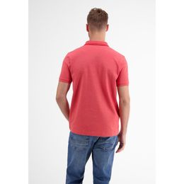 Lerros Herren Lerros Poloshirt &raquo;Lerros Poloshirt in Two-Tone-Piqu&eacute;&laquo; rot S