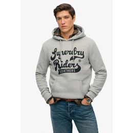 Superdry & Co Sweatshirt Herren Gr&ouml;&szlig;e XXL graumeliert / schwarz
