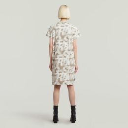 G-Star Raw G-Star Damen G-STAR Shirtkleid &raquo;Printed loose t-shirt dress&laquo; mit durchg&auml;ngigem Print S (36), N-Gr