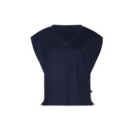 TRIGEMA Damen Pullunder &raquo;TRIGEMA Pullunder mit V-Ausschnitt&laquo; blau M