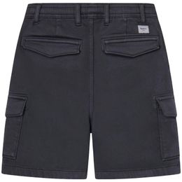 Pepe Jeans Kinder Shorts &raquo;TED&laquo; mit Ton-in-Ton Logoschriftzug grau 16, N-Gr