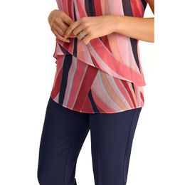 HERMANN LANGE Collection Damen HERMANN LANGE Collection 2-in-1-Top im Lagen-Look bunt 42