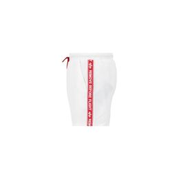 Alpha Industries Herren Shorts &raquo;RBF Tape Swim Short&laquo; wei&szlig; XS, Normalgr&ouml;&szlig;en