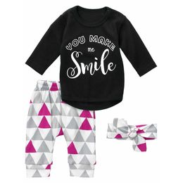 Baby Sweets Set 'You make me Smile' kids Black size 86