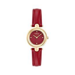 Furla Analog Watch female Red size One Size