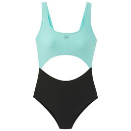 active by Lascana Lascana Active Damen LASCANA ACTIVE Badeanzug mit modischem Cut-Out schwarz 36, N-Gr