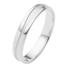 Firetti Unisex Trauring &raquo;Schmuck Geschenk Gold 750 Hochzeit Ehering "LIEBE"&laquo; Made in Germany, wahlweise mit oder ohne Brillant wei&szlig;