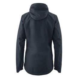 Gonso Damen Fahrradjacke &raquo;SAVE JACKET ESSENTIAL W&laquo; Damen Regenjacke wind- und wasserdicht, Radjacke mit Kapuze blau 42