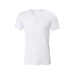 Calida Herren Calida Kurzarmshirt &raquo;Pure&Style&laquo; Rundhals-Ausschnitt, Kurzarm, elastisch, Single Jersey wei&szlig; M (50)