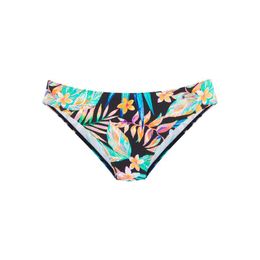 Sunseeker Damen Bikini-Hose &raquo;Petit&laquo; mit modischem Print schwarz 38, N-Gr