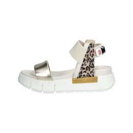 Nero Giardini Damen Riemchensandale &raquo; Sandalen Leder/Textil&laquo; silber 35