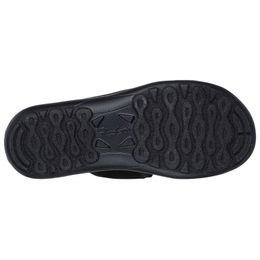 Skechers Damen Pantolette &raquo;SPORTY SLIM&laquo; , Keilsandale, Strandschuh in veganer Verarbeitung schwarz 41