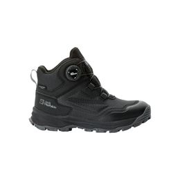 Jack Wolfskin Jungen Wanderschuh &raquo;CYROX TEXAPORE DIAL MID K&laquo; schwarz UK1-EU33, Normalschaft