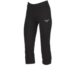 TRIGEMA Trainingshose »3/4 Sporthose« schwarz M - US-Größen US-Größen M Elastische Microfaser aus TREVIRA BIOACTIVE