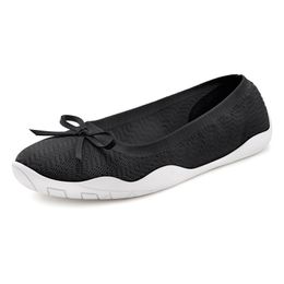 Lascana M&auml;dchen Lascana Sneaker Ballerinas Slipper, Halbschuh, ultraleicht zum Reinschl&uuml;pfen VEGAN schwarz 40